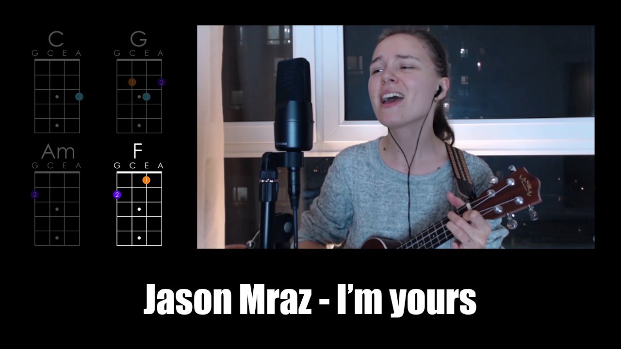 Jason Mraz — I'm yours (ukulele tutorial / укулеле разбор) - YouTube