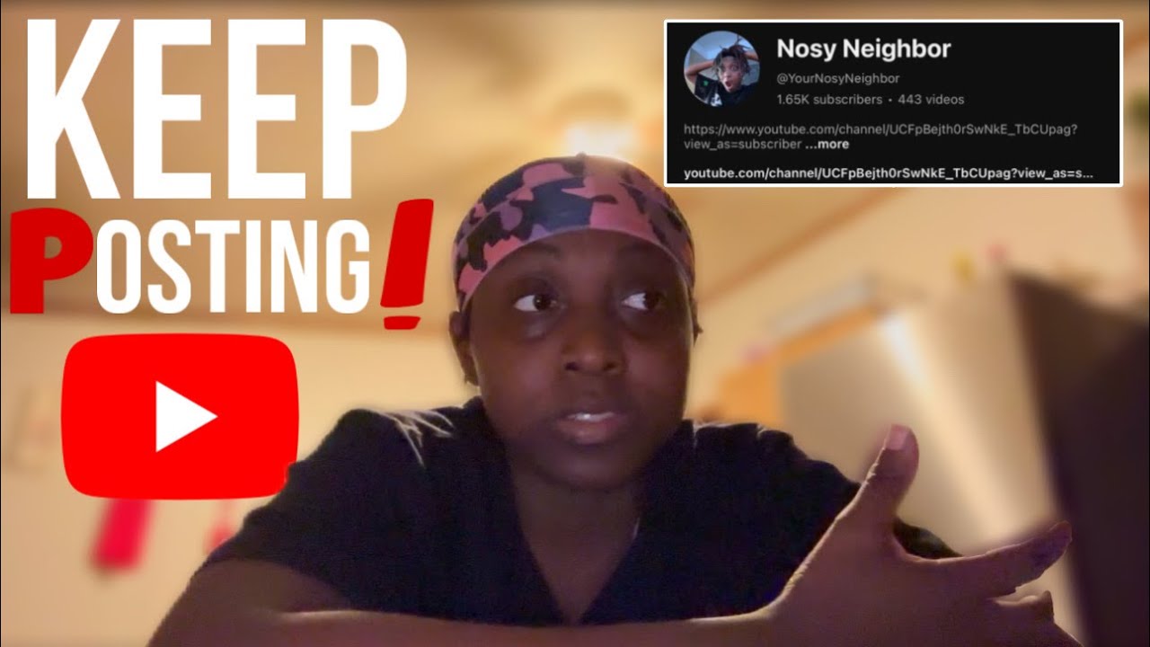 WHY YOU SHOULD KEEP POSTING ON YOUTUBE EVEN IF NOBODY WATCHES.. Not Posting On YouTube Is Crime ...