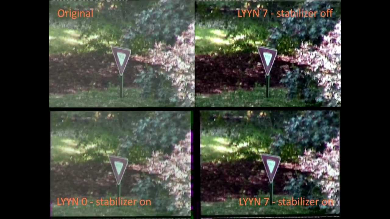 LYYN Hawk Stabilizer haze road sign - YouTube