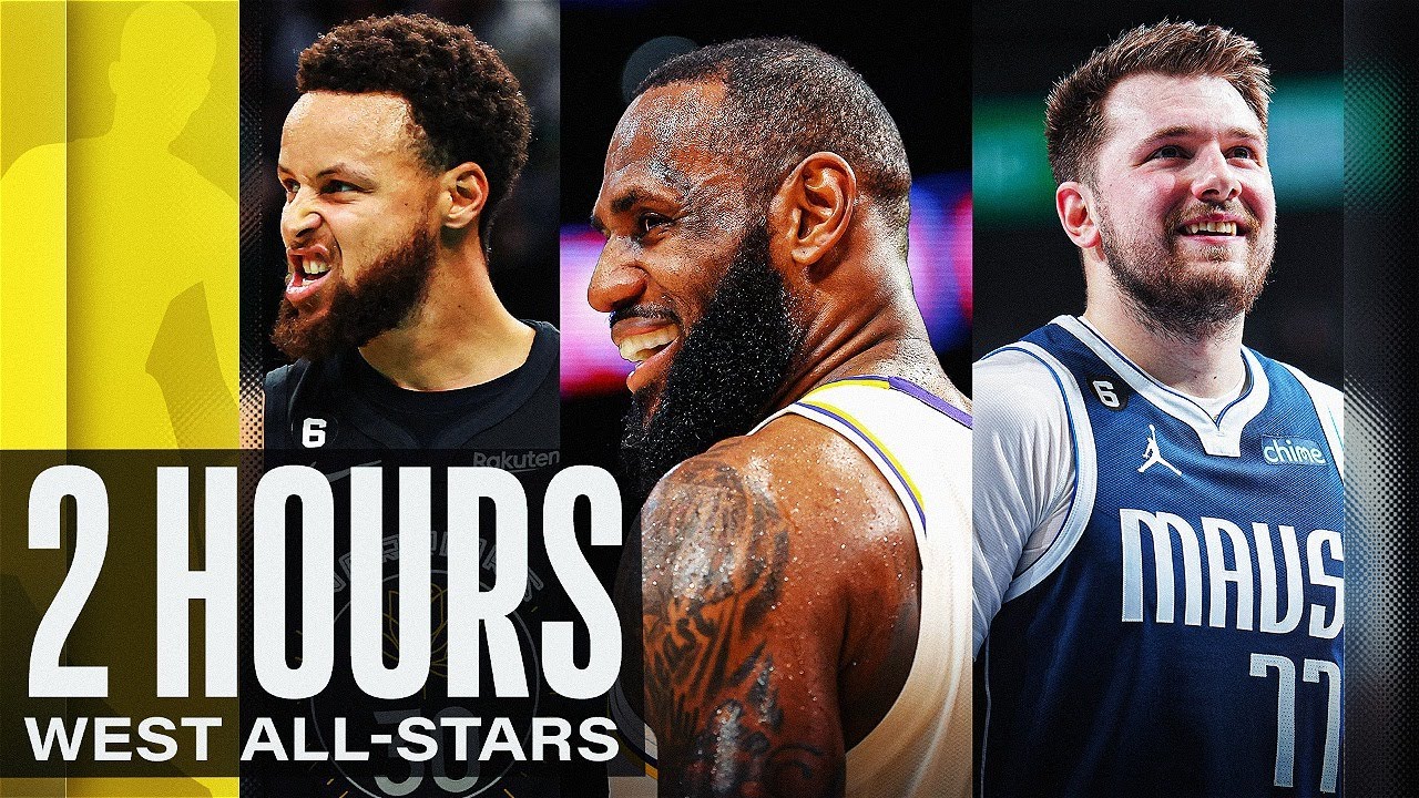 The 2023 Western Conference NBA All-Stars BEST Moments ⭐ - YouTube