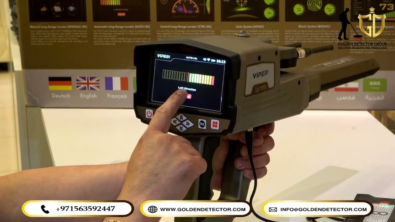 Viper metal detector gawa ng Mega Detection Germany | pinakamahusay na ...