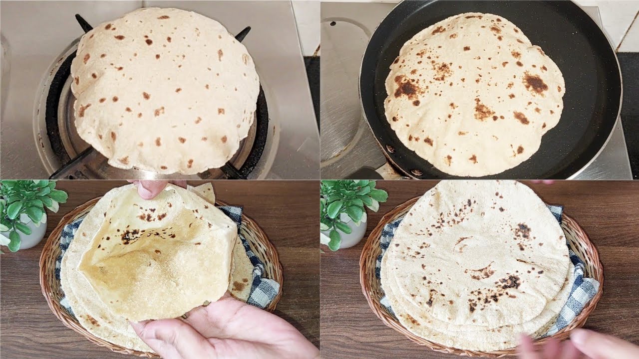 Soft Aur Phuli Phuli Roti/Chapati Kaise Banayen || Har Roti Phulegi ...