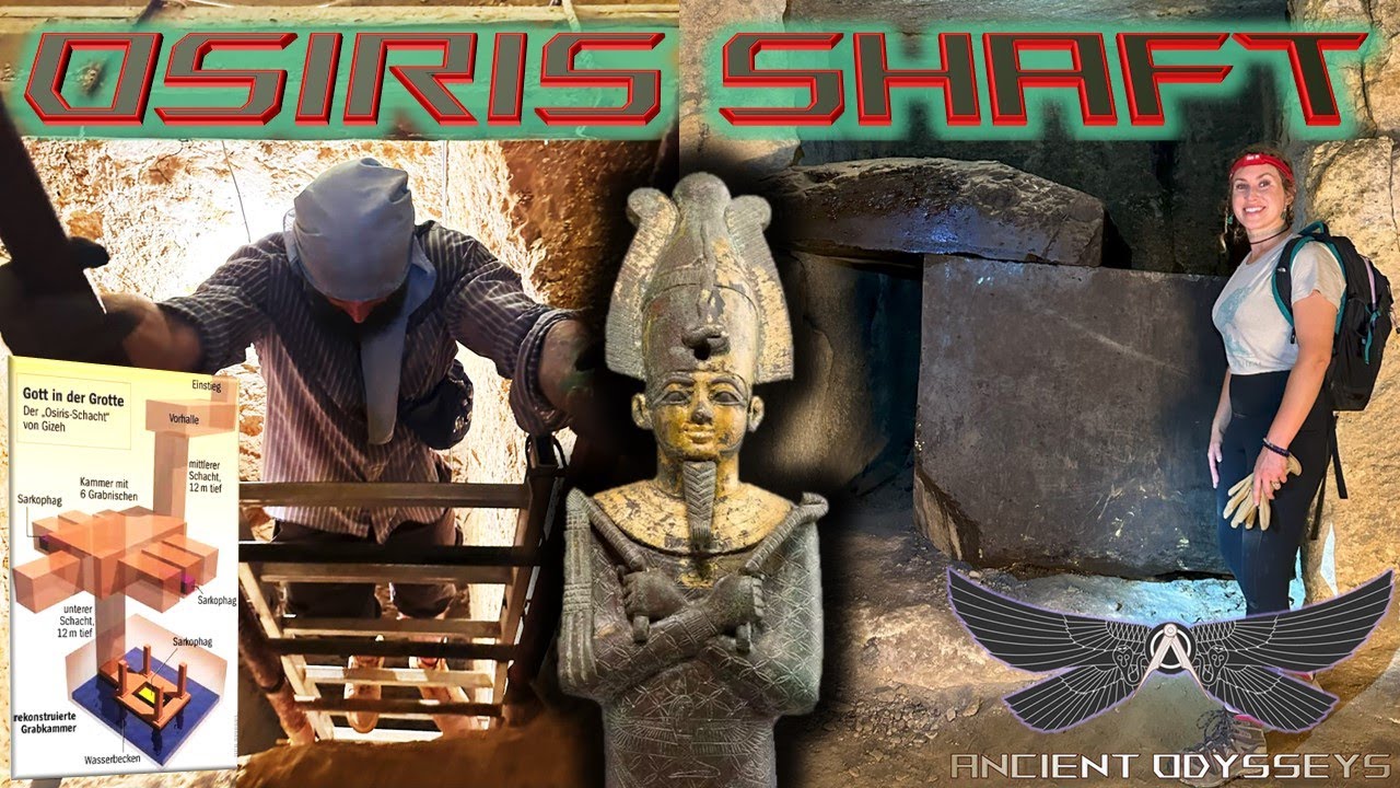 OSIRIS SHAFT: DEEP BELOW THE PYRAMIDS, Fossil Aquafer Analysis - YouTube