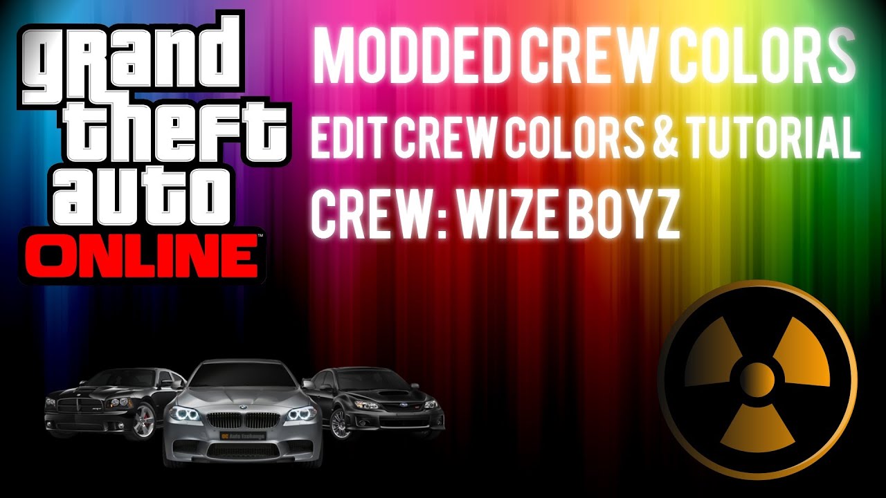 GTA 5 Online: Modded Crew Colors - Lime Green, Indigo, Fire Brick ...