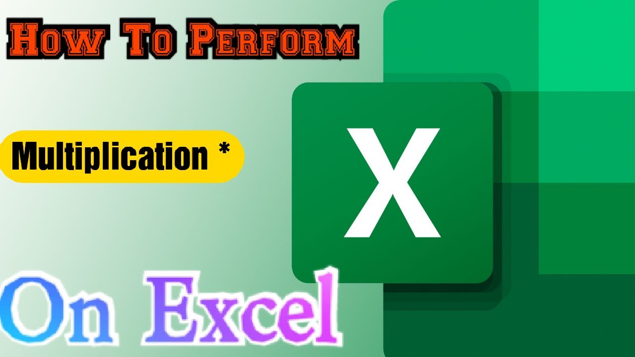 How To Perform Multiplication Operations On Excel YouTube How To Perform Multiplication Operations On Excel YouTube
