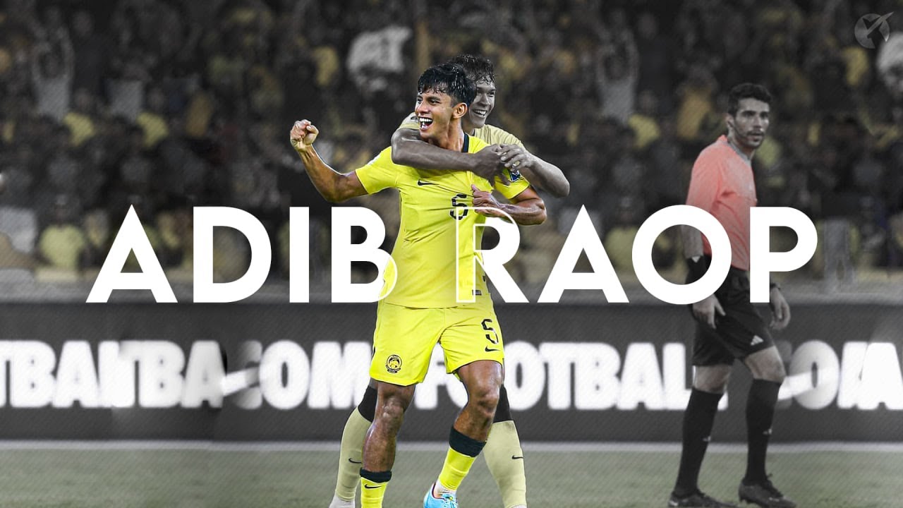 Adib Raop vs Chinese Taipei (11/6/2024) World Cup Qualification 2026 ...