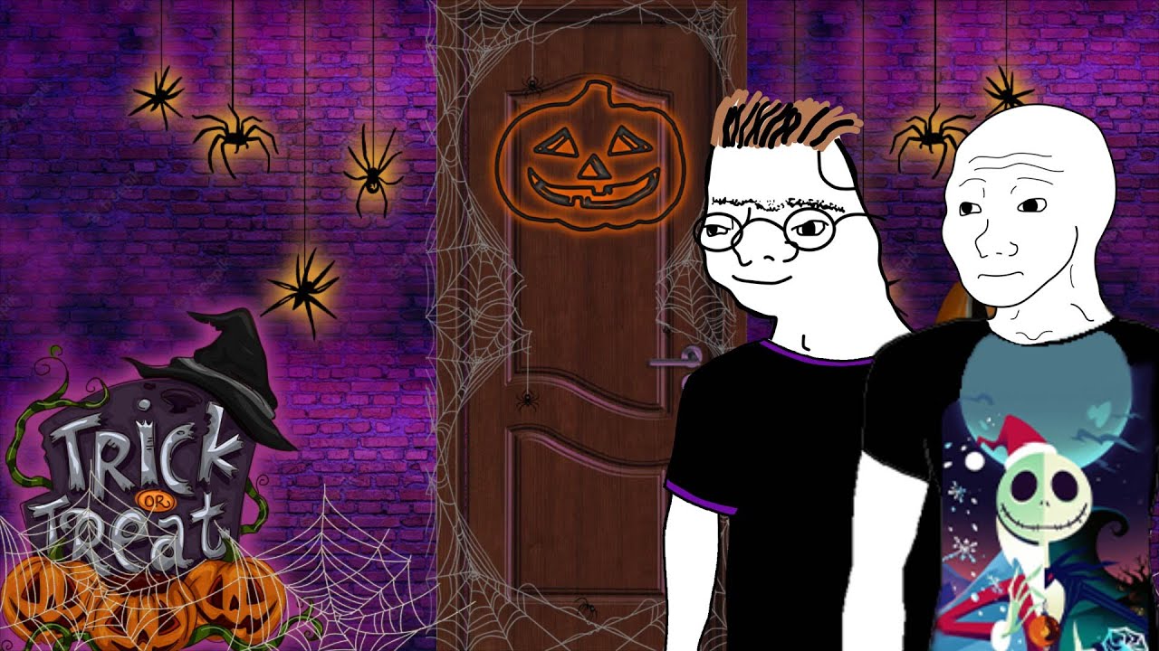 Wojak celebrates Halloween! - YouTube
