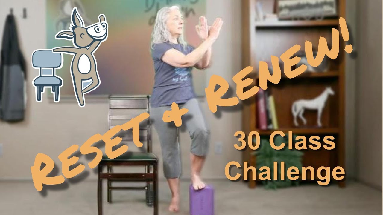 Chair Yoga - Reset and Renew Class 23 - 47 Minutes Some Seated, More ...