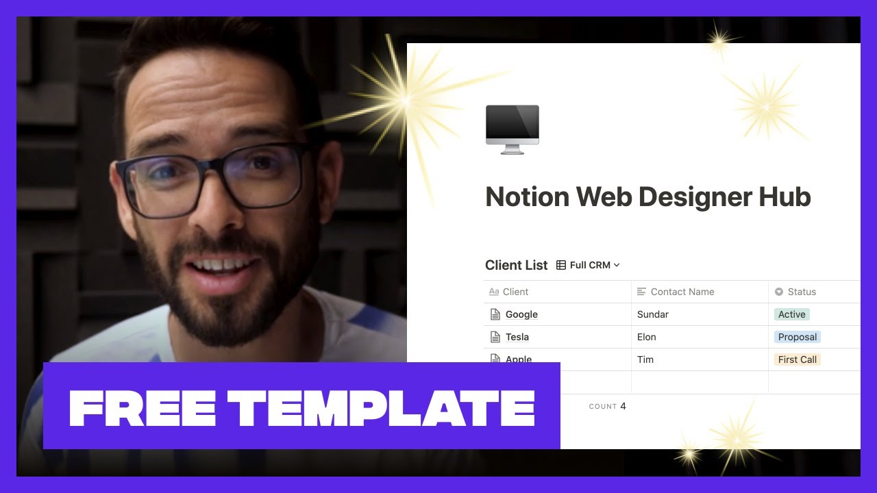 Ultimate Notion Template for Web Designers - Free Template - YouTube