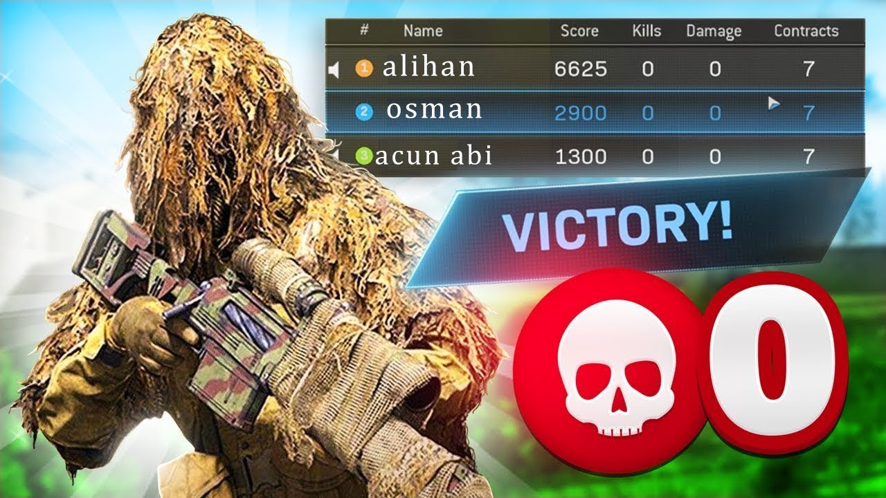 COD WARZONE - ADAM ÖLDÜRMEDEN 1.OLMAK ! - YouTube