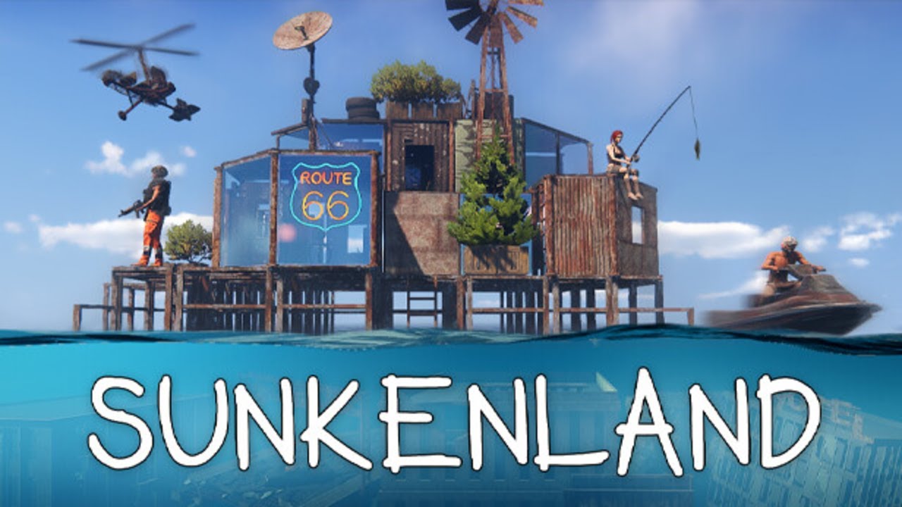 Sunkenland PC Gameplay | Waterworld-Inspired Survival Game with Base ...