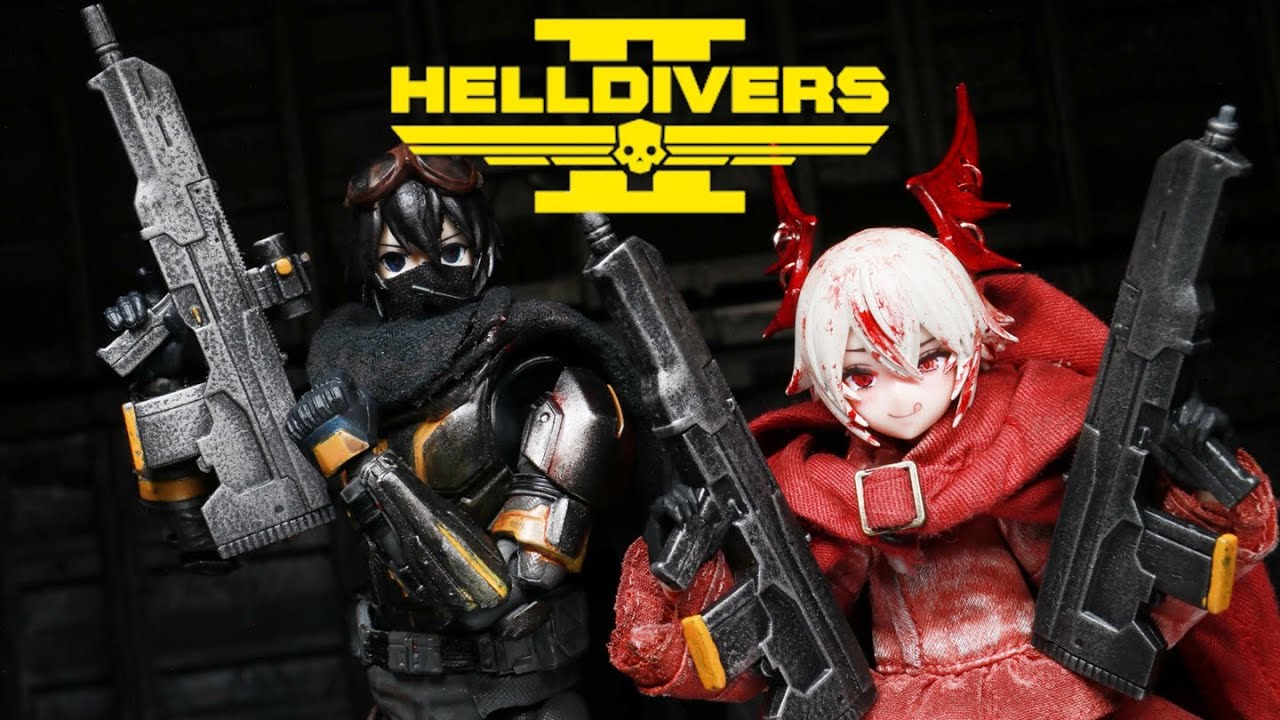 Joining the HELLDIVERS | Helldivers Stop Motion Animation - YouTube