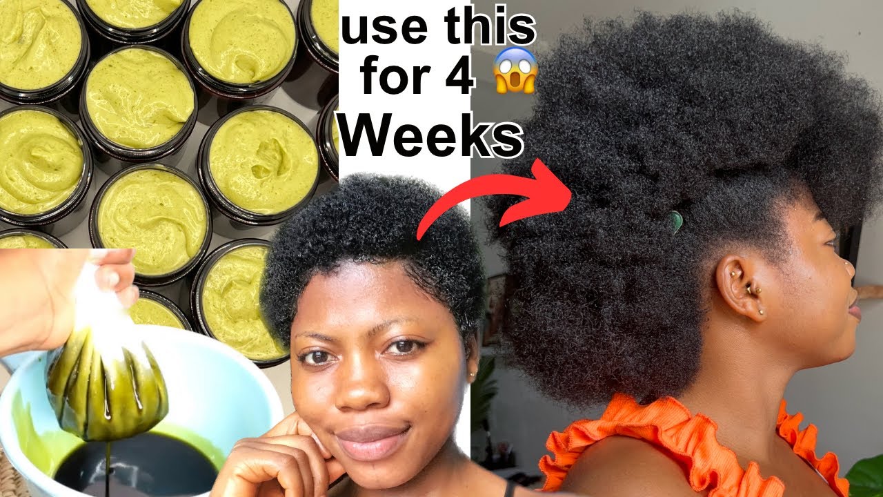 Your hair is stuck in thesame length use this for 4 weeks/ my hair is ...