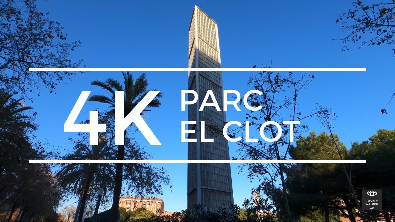 BARCELONA [4K] CITY WALK, El Clot - Parc El Clot, Spain. - YouTube