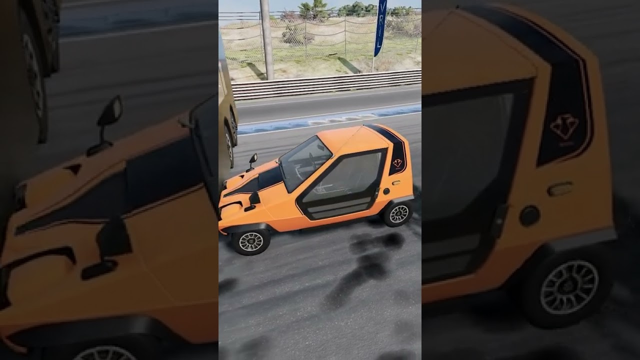 Little Car VS Big Bus - BeamNG. Drive Car Crash №13 #beamng # ...