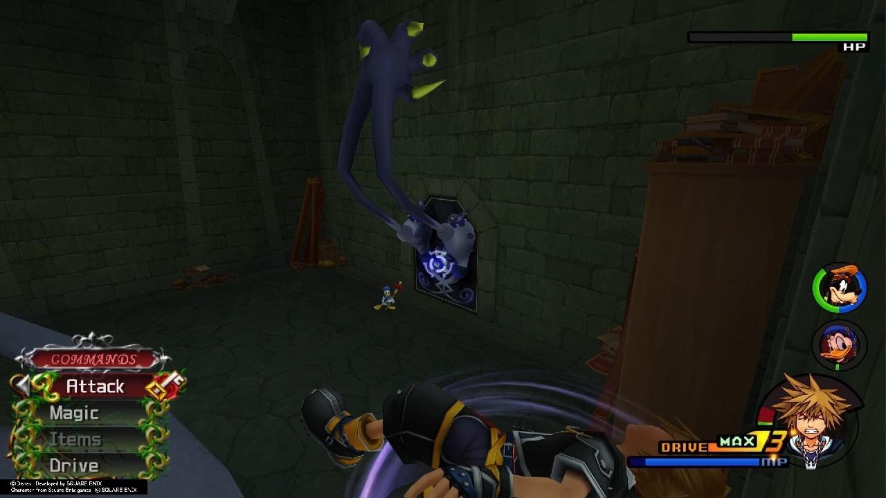 KINGDOM HEARTS II Thresholder and Possessor - YouTube
