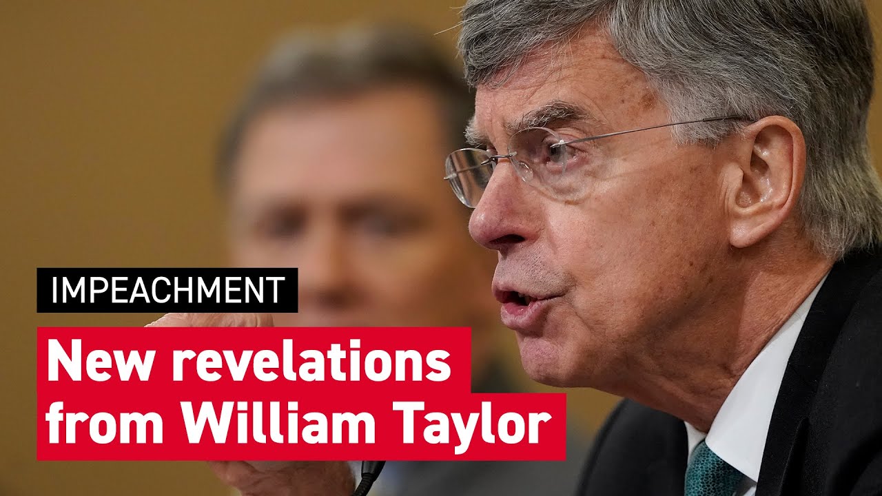 Ambassador Bill Taylor reveals new details - YouTube