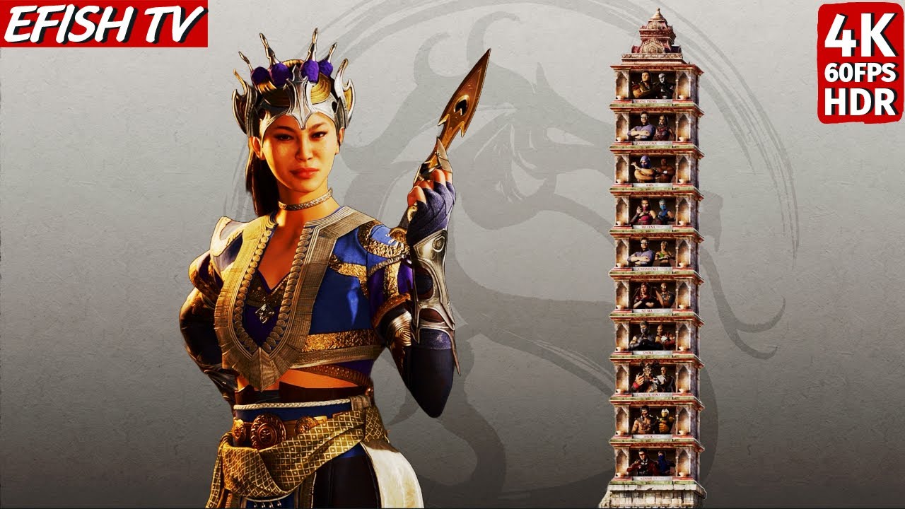 Kitana Champion Tower (Hardest AI) NO MATCHES LOST - Mortal Kombat 1 ...