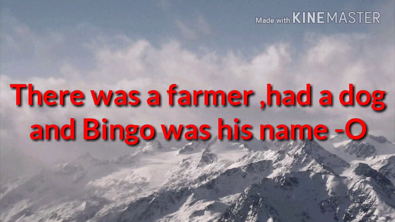 B-I-N-G-O song - YouTube