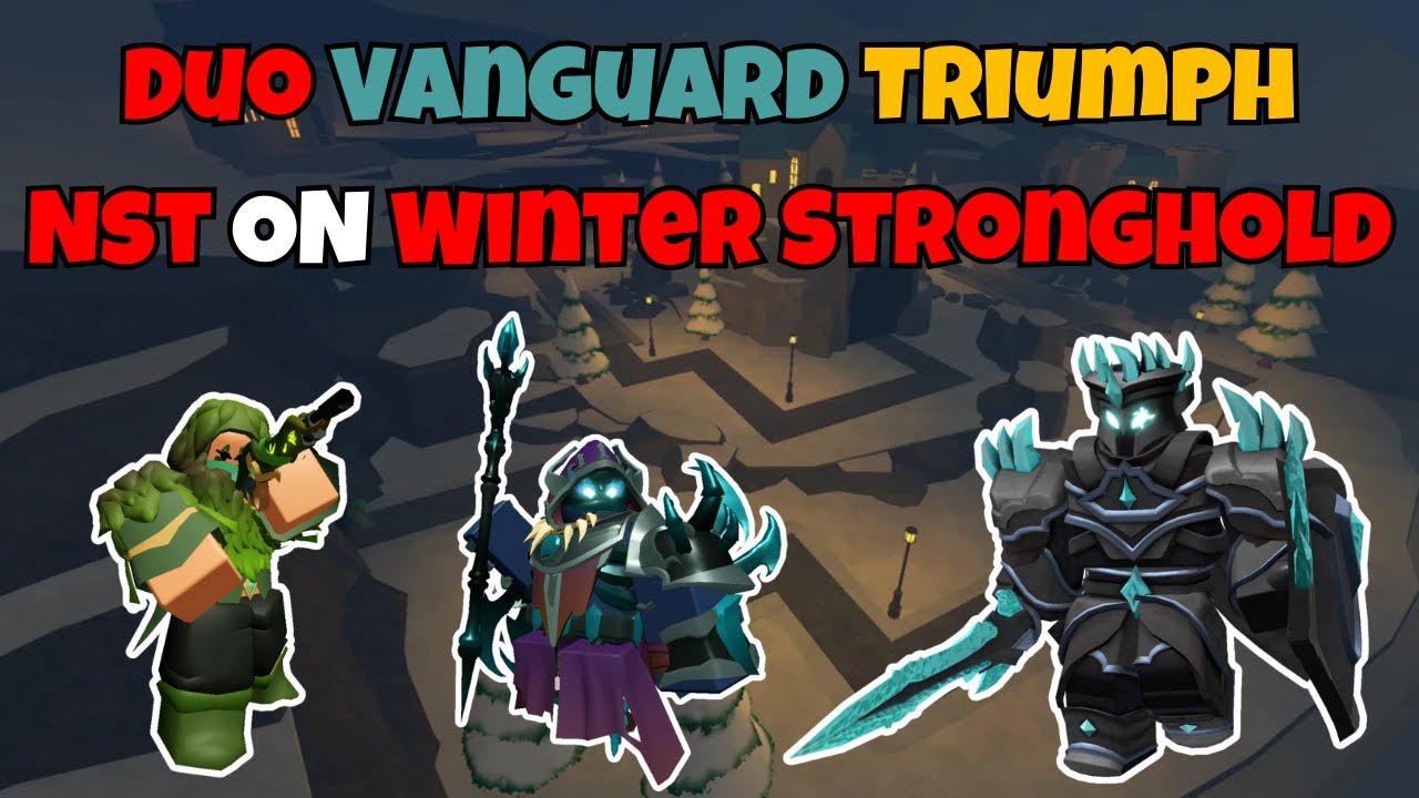 DUO VANGUARD TRIUMPH NST/NO CONSUMABLES | Roblox Tower Defense ...