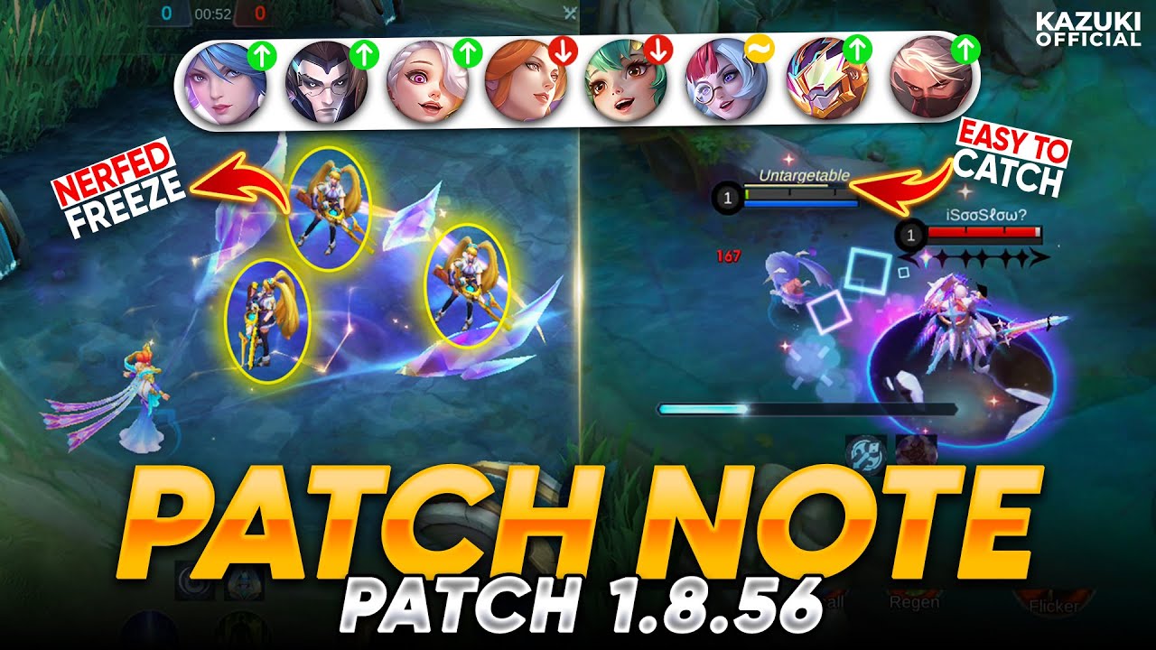 A BIG UPDATE IS HERE | RIP AURORA FREEZE | NANA PASSIVE NERFED | HAYA ...