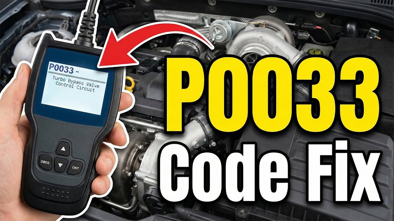 How To Fix P0033 Code | Turbo Bypass Valve Control Circuit Fix - Causes ...