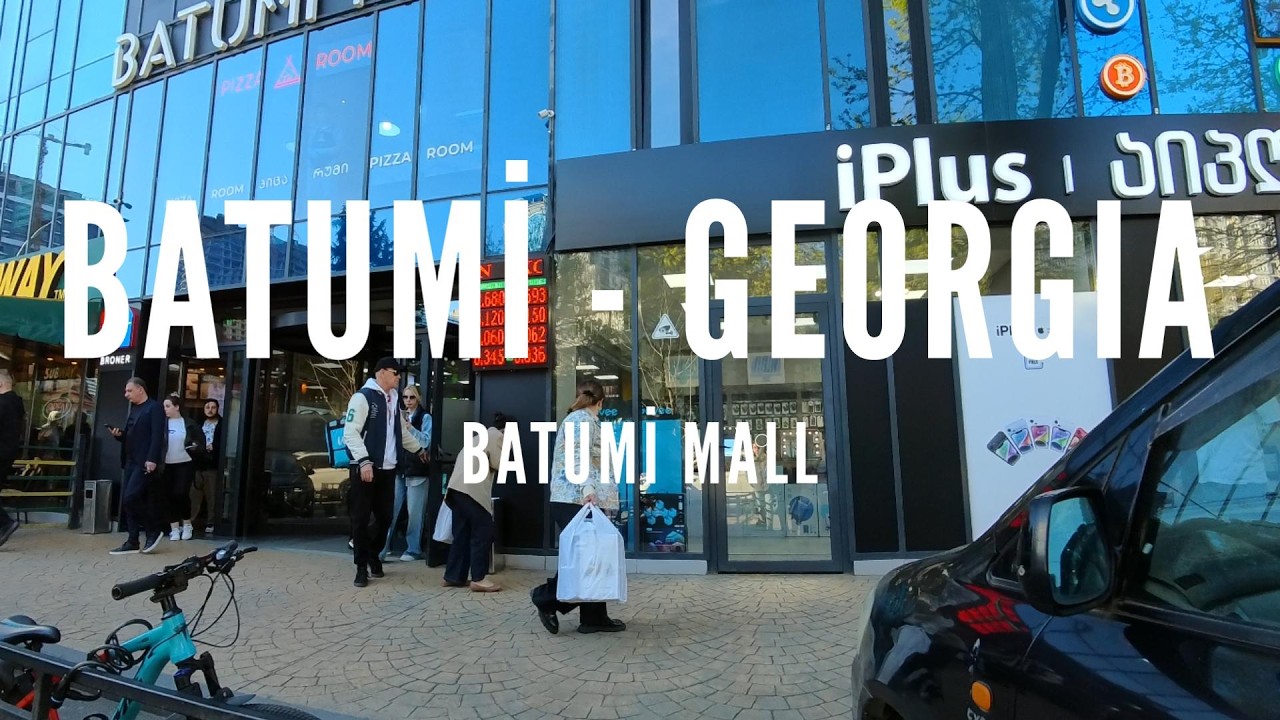 Batumi Mall | Batumi Georgia Walking Tour 🇬🇪 | POV City Walk (No ...