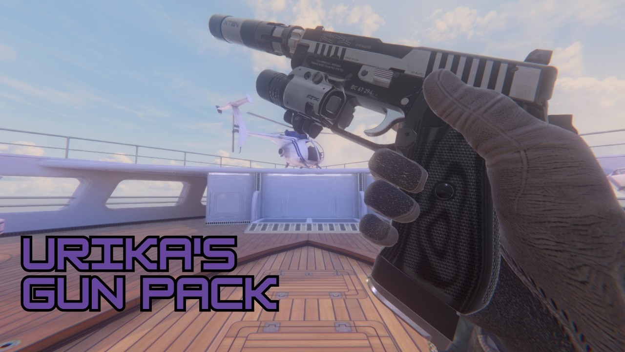 UrikaTractor's Gun Pack! | Bonelab Mods - YouTube