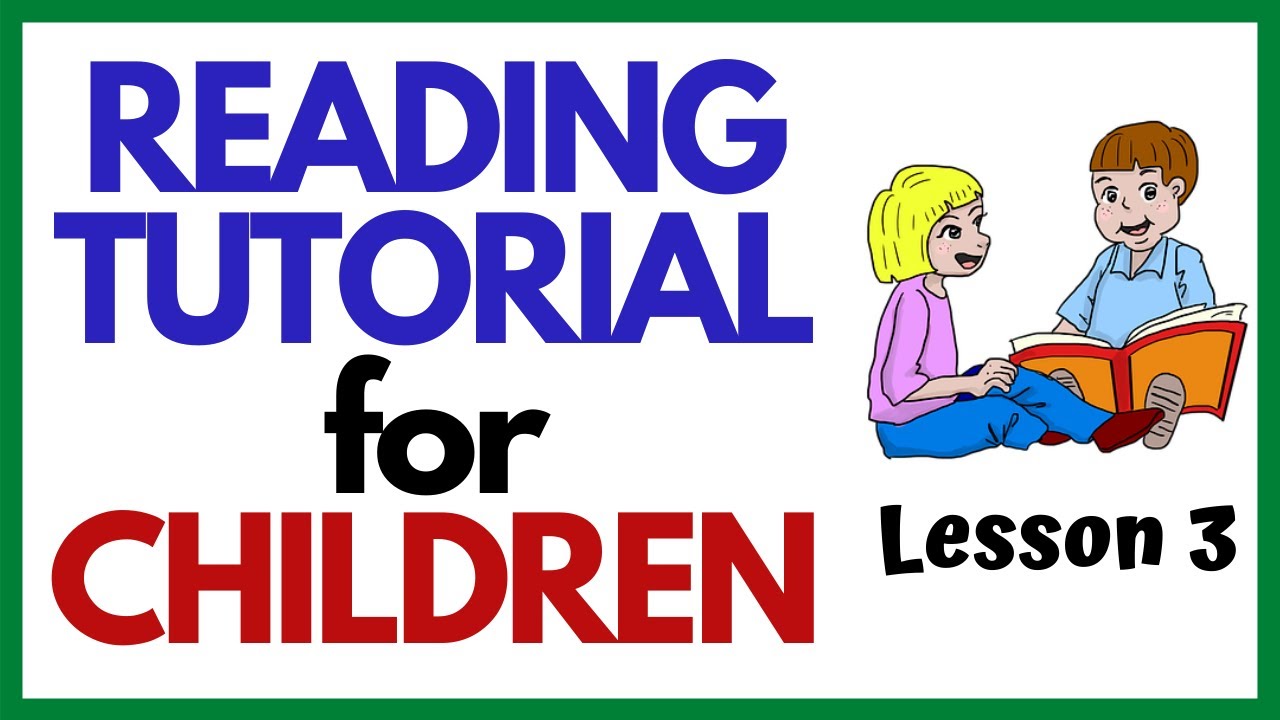 TEACH YOUR CHILD READ FAST & EASY ----Lesson 3---- - YouTube