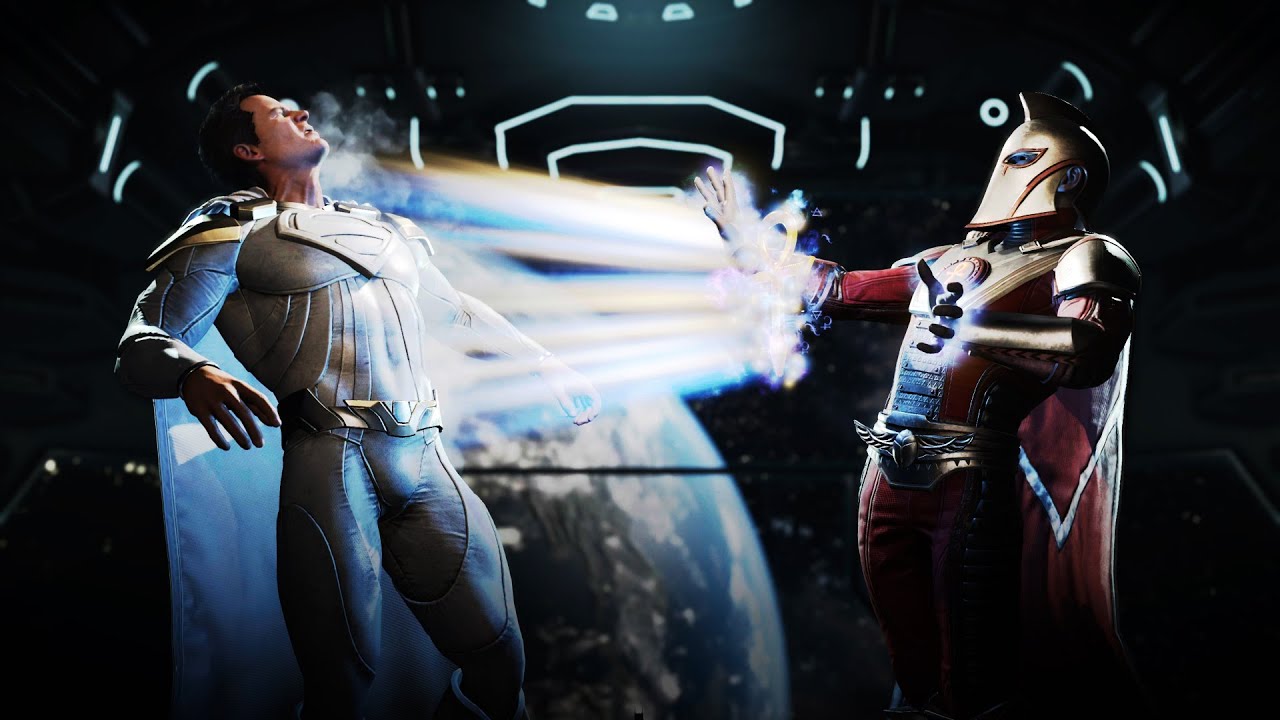 Superfight - God Superman vs Demon Doctor Fate | Injustice 2 Gameplay ...