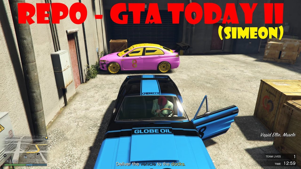 Repo - GTA Today II (Simeon) Missions | GTA Online - YouTube