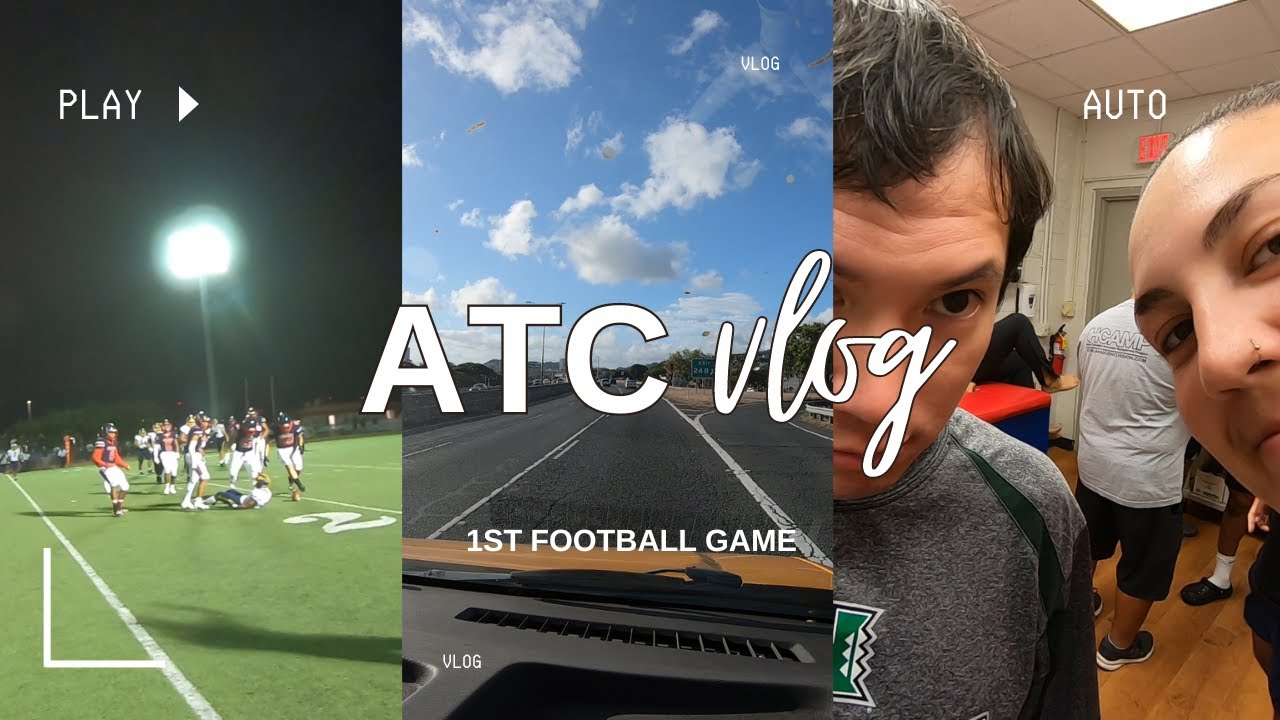 ATC Vlog: 1st Football Game - YouTube