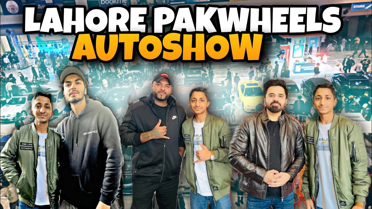 PAKWHEEL LAHORE AUTOSHOW 2K23 Ft TEAM 4k,JAZIB IMRAN,PROJECT CARS ...