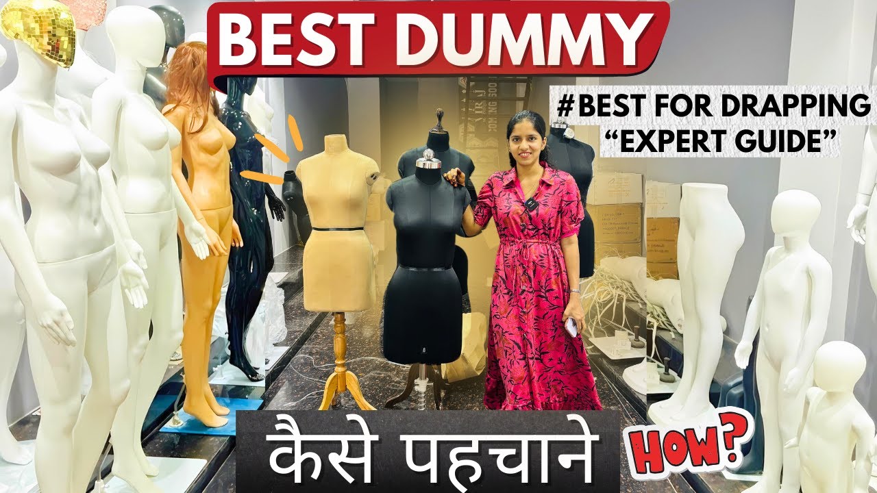 best dummy for draping practice || GAURIMISTRY || under budget for ...
