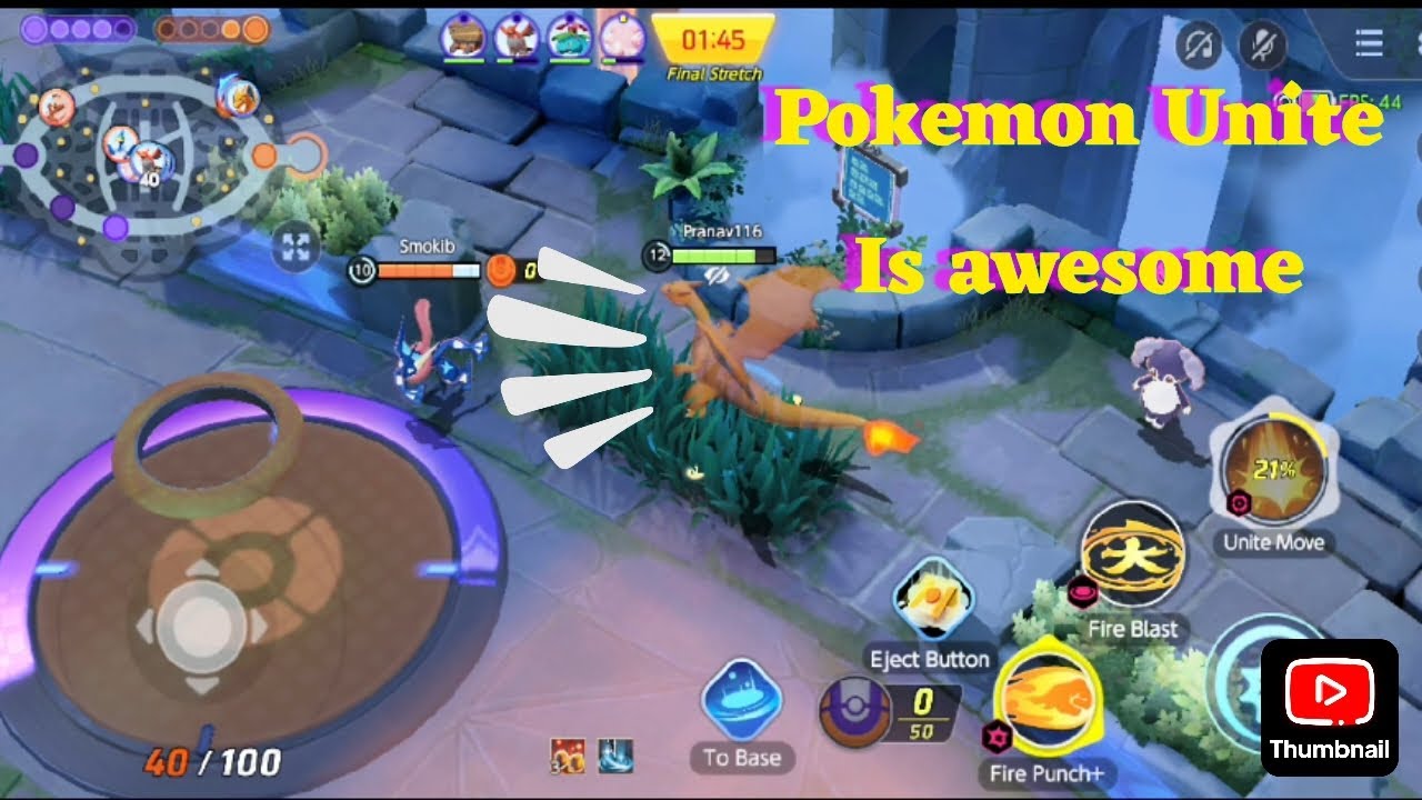 Pokemon Unite | By Power Players | - YouTube