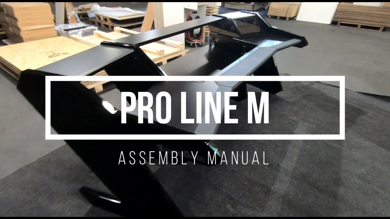 PRO LINE M Series Assembly Manual - YouTube