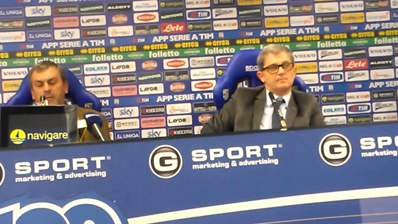 Manenti e Alborghetti presentazione Parma FC (1^ parte) - YouTube