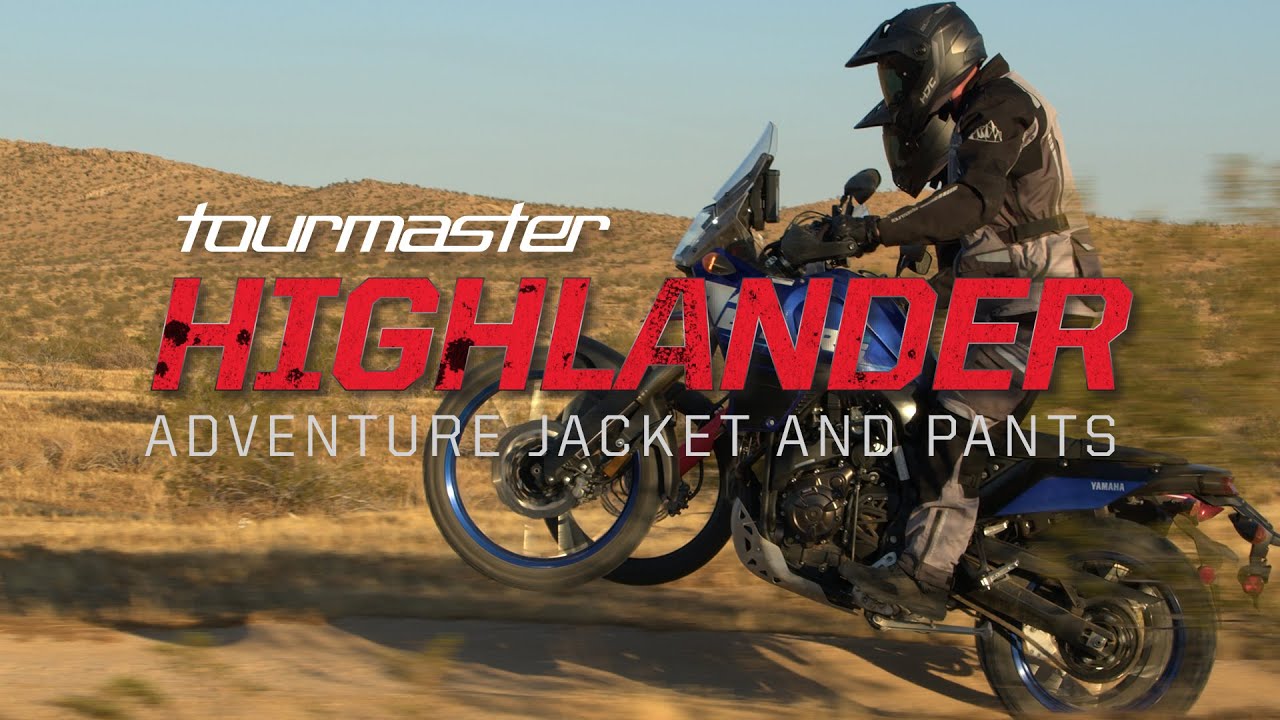 Tourmaster: Highlander Waterproof Jacket and Pants - New Colors ...