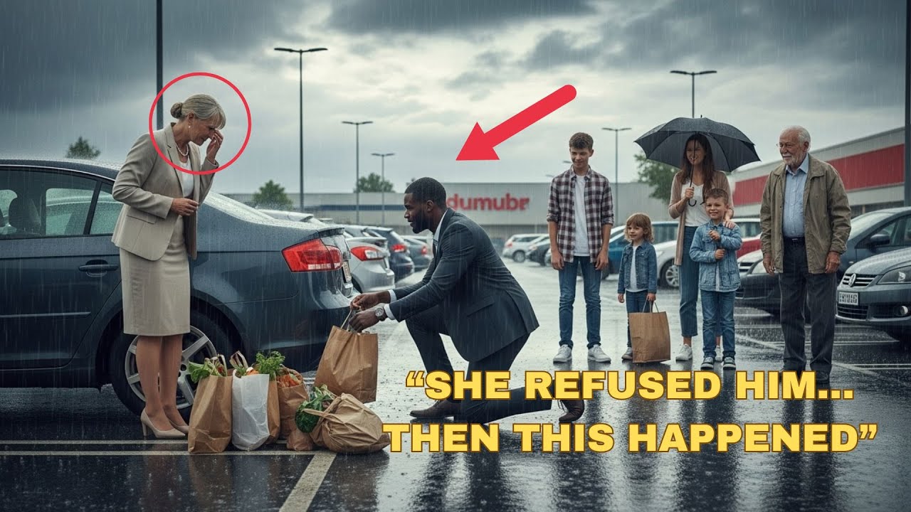 Woman Refuses Help From Black Man – Instantly Regrets It - YouTube