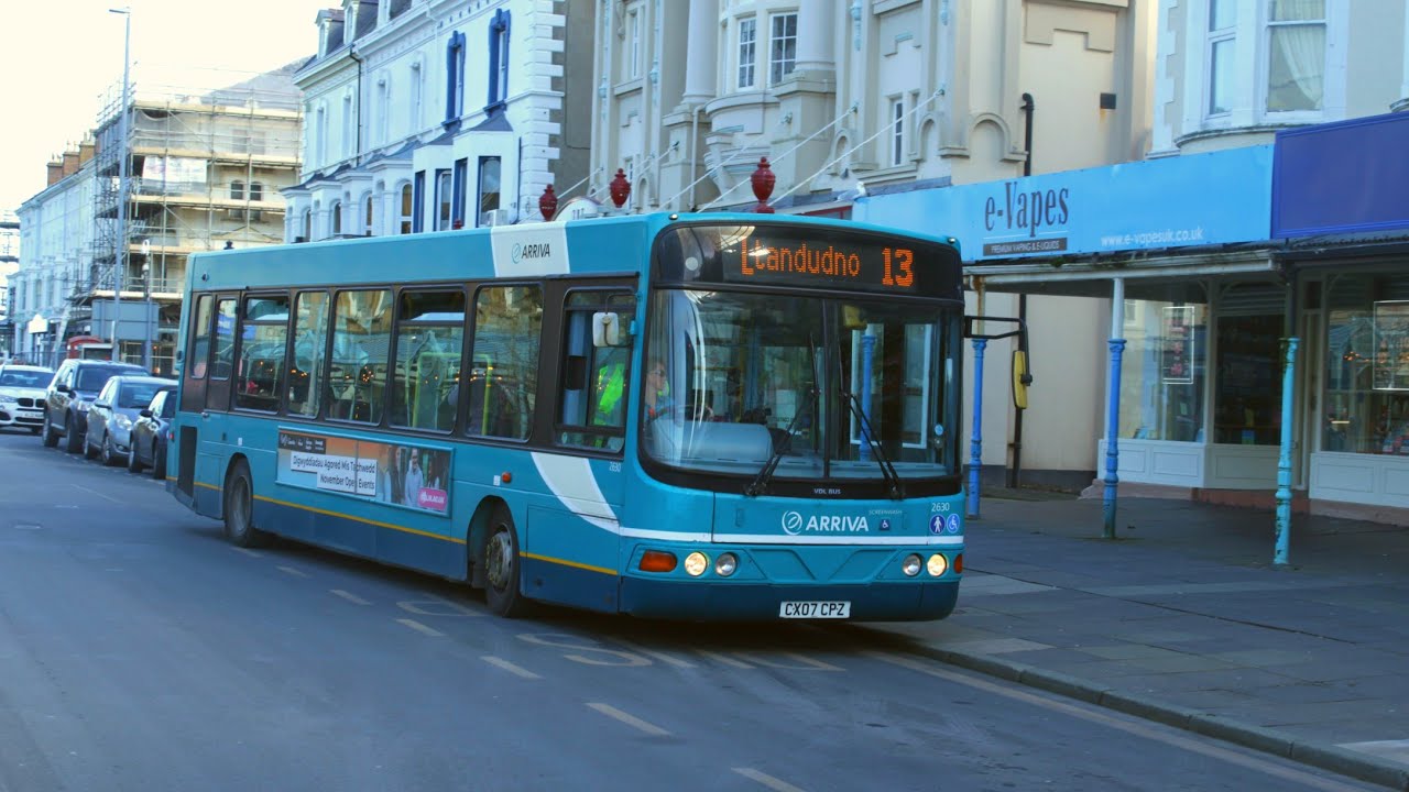 Arriva Buses Wales | VDL SB120 / Wright Cadet - 2630 CX07CPZ - Route 13 ...