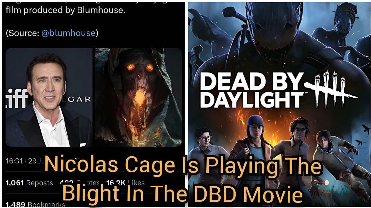 IS* Nicolas Cage Is Playing Blight In The Dead by Daylight Movie ...