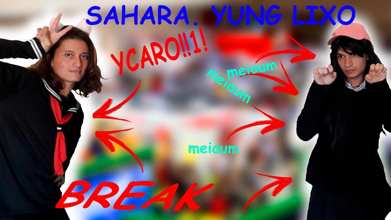 Ycaro dançando break ao som de sahara (yung lixo) - YouTube