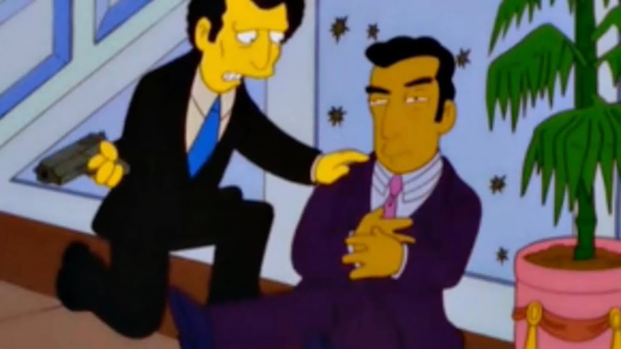 Johnny Tightlips ‘I ain’t sayin’ nothin'’ | The Simpsons Scene - YouTube