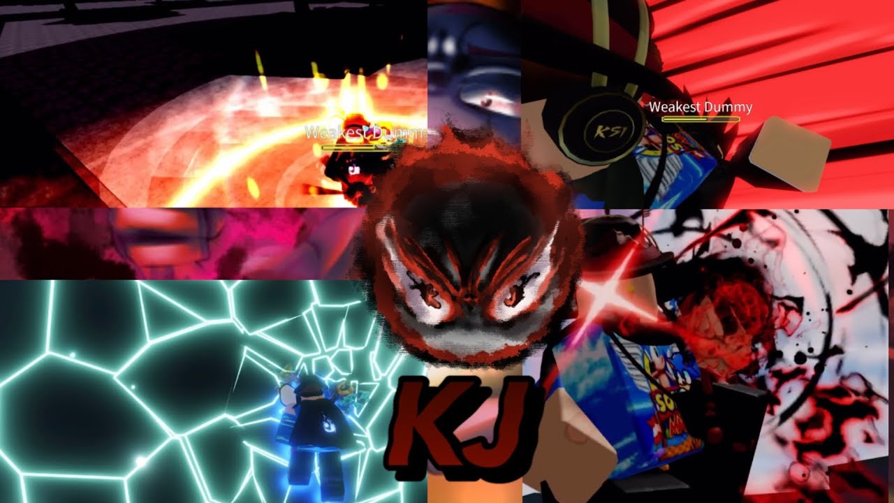 All KJ ultimate moves(Strongest battleground) - YouTube