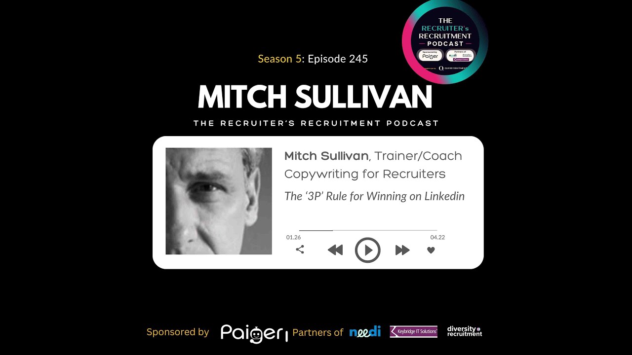 EP245: Mitch Sullivan, Trainer/Coach, - The ‘3P’ Rule for Winning on ...