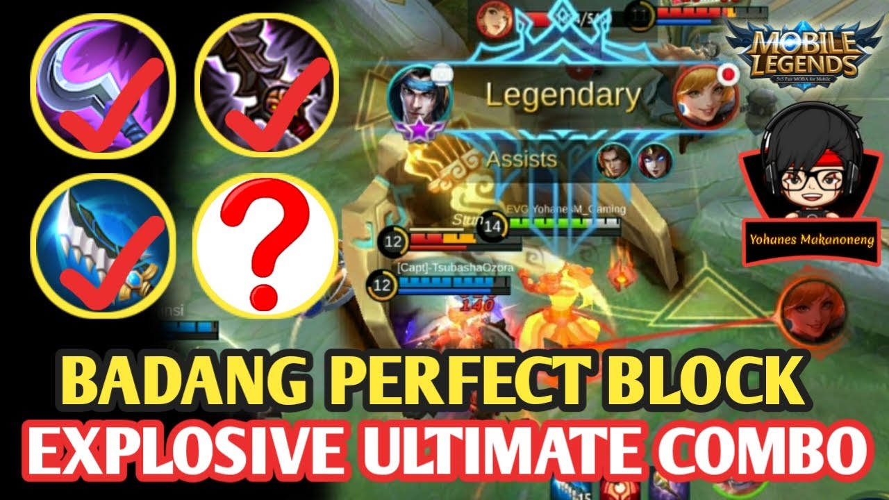 HYPER BADANG | BADANG PERFECT BLOCK | EXPLOSIVE ULTIMATE COMBO | LIVE ...