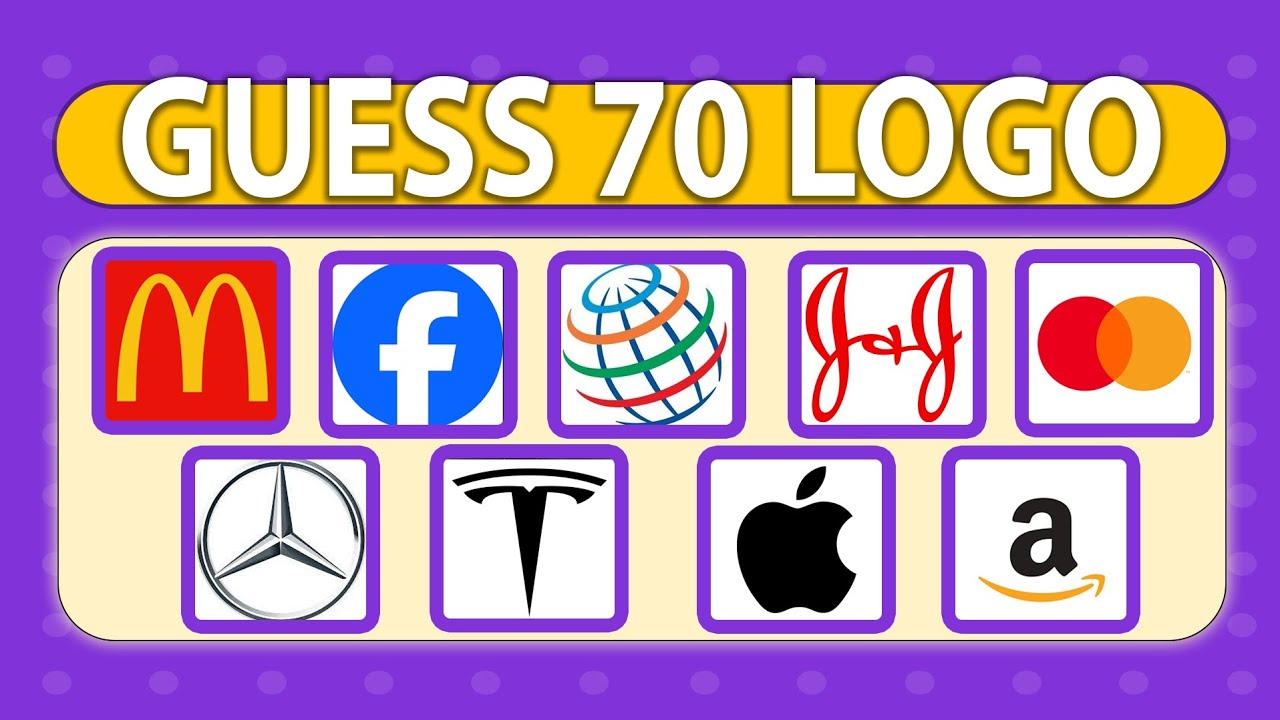 Guess 70 Logos in 3 Seconds (Logo Quiz) - YouTube
