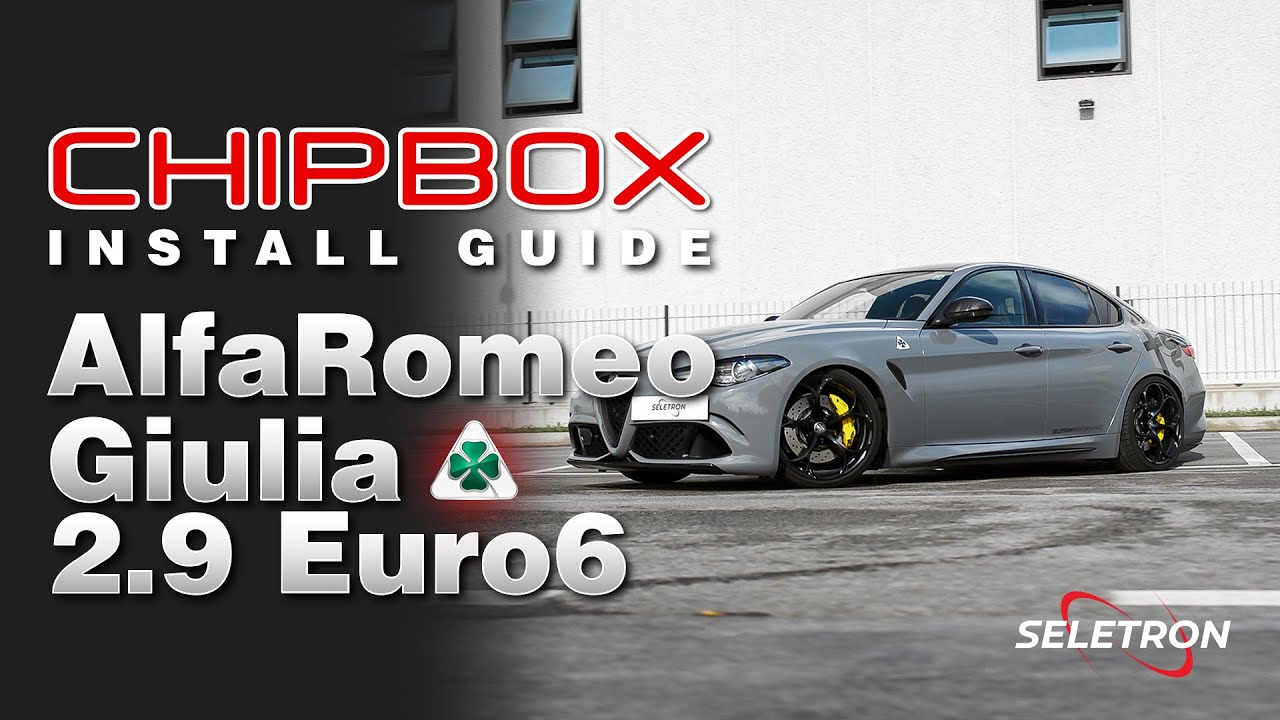 Alfa Romeo Giulia Quadrifoglio - CHIPBOX® Chip Tuning Install Guide ...