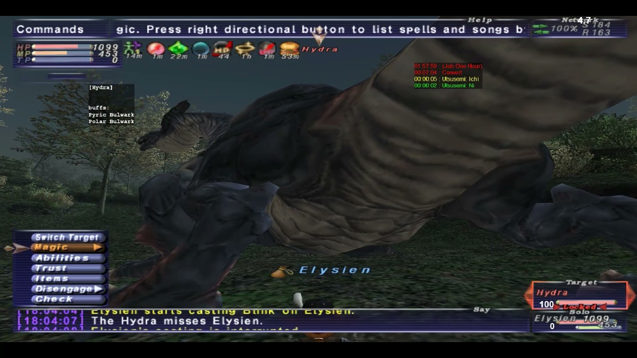 FFXI: Eden Server Hydra Challenge (attempt two) - YouTube