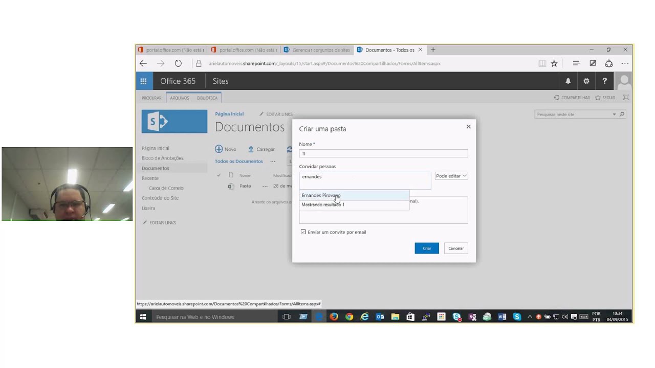 Treinamento Sharepoint Online - GED e Biblioteca de arquivos. - YouTube